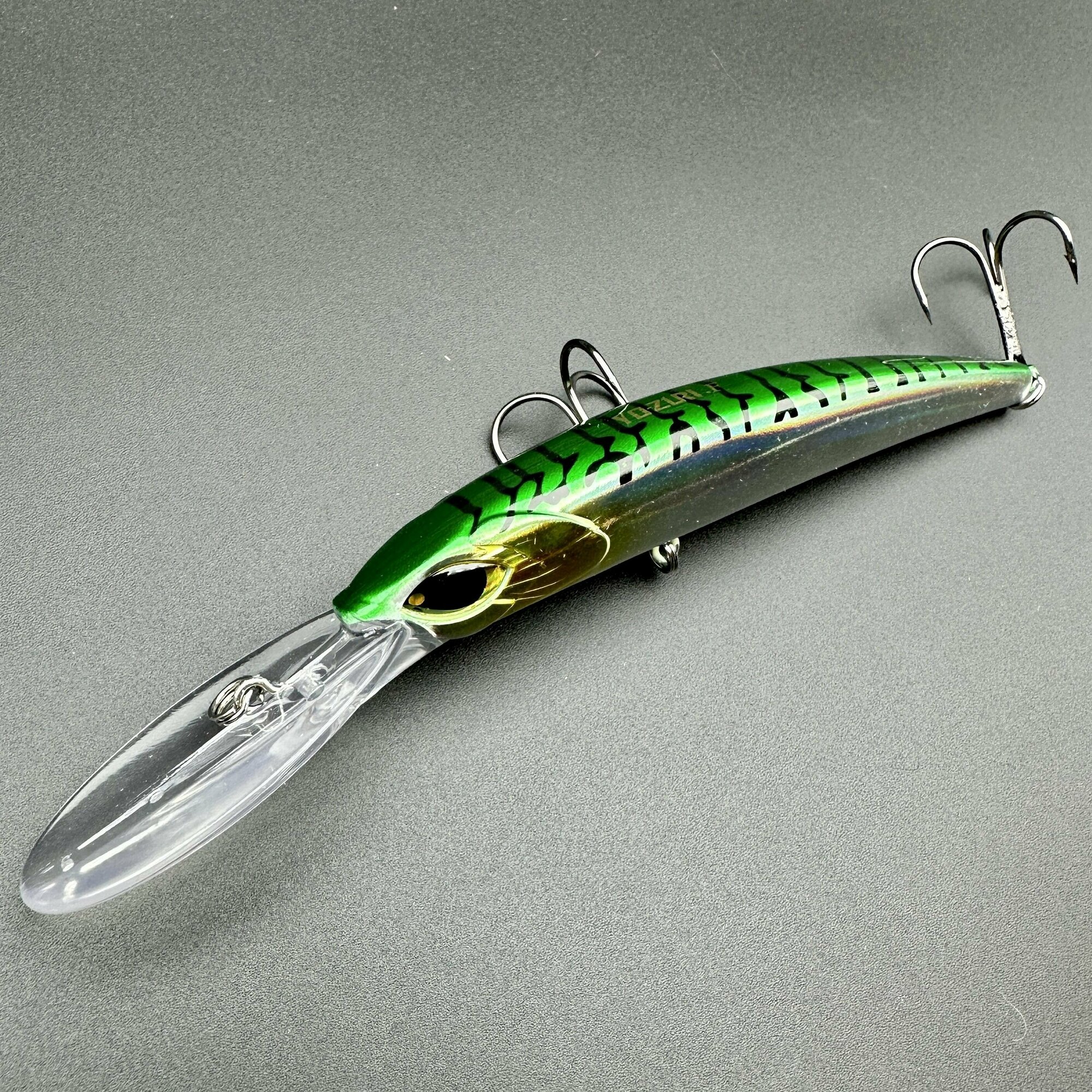 Воблер для троллинга 110 Crystal minnow Deep diver(F) на щуку, сома, судака
