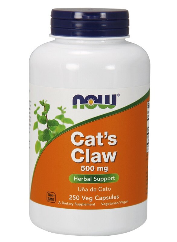 NOW Cat's Claw 500 mg (250 вег кап)