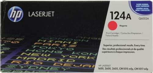 Картридж пурпурный HP Color LaserJet 1600/2600/CM1015mfp (2K) Q6003A