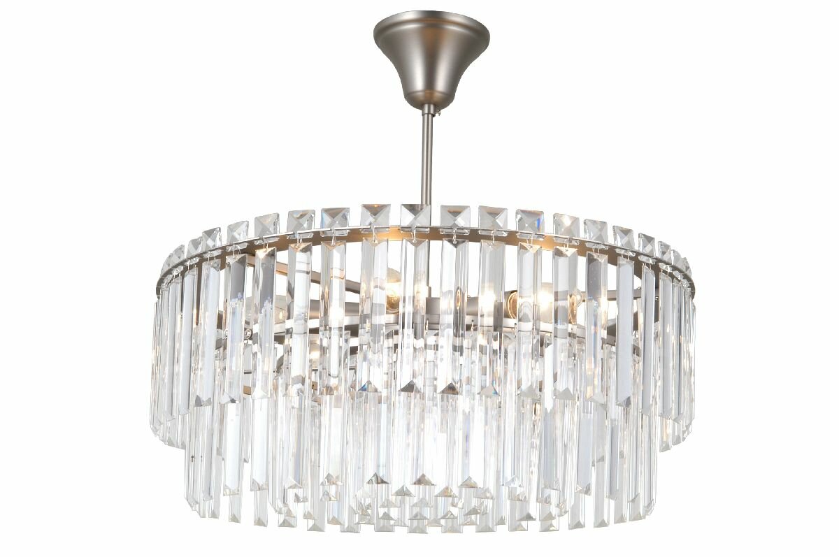 Потолочная люстра Moderli Crystal V10737-6P, в стиле модерн, хромированная арматура