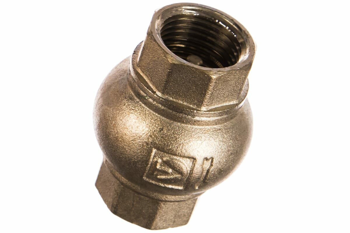 VALTEC обратный клапан 1/2 дюйма латунный золотник VT.151. N.04 для водопроводных систем