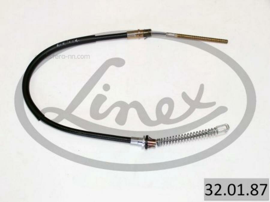 LINEX 320187 Трос стояночного тормоза лев OPEL: SINTRA 2.2.-2.2TD-3.0 ALL MODELS-T. T. (LH-SX)