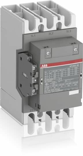Пускатель магнитный ABB AF205-30-11-13 205А AC3, катушка 100-250В AC/DC 110кВт 205А АС-3 (контактор)