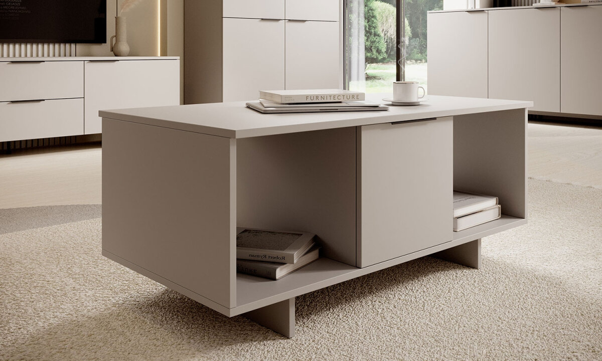 Журнальный стол Алма Серый 100*55*55