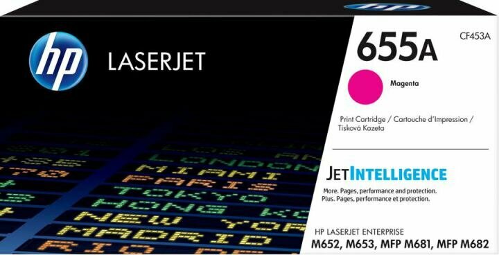 Картридж HP CF453A (№655A) Magenta для HP Color LaserJet M652/653/M681/682