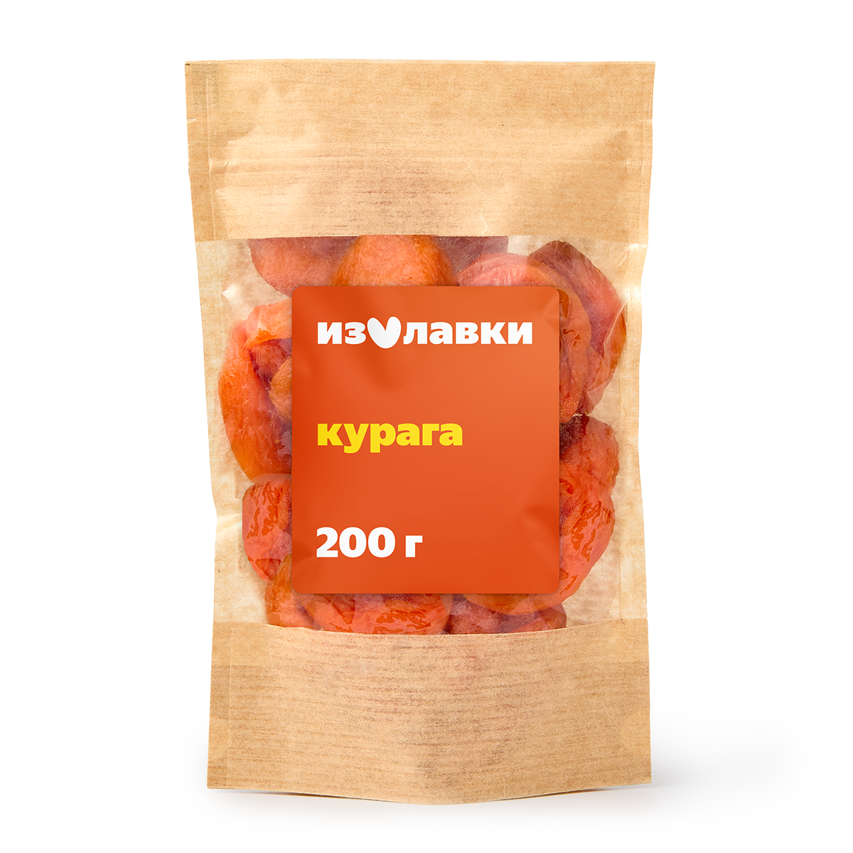 Абрикосы сушёные, без косточки «Из Лавки», 200 грамм, Узбекистан