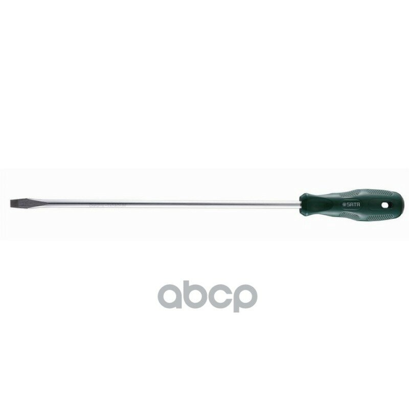 Отвёртка SLOTTED (серия A)5х 75 мм. (165/26.0мм.) прямой шлиц, минус, плоская,- SATA арт. 62207