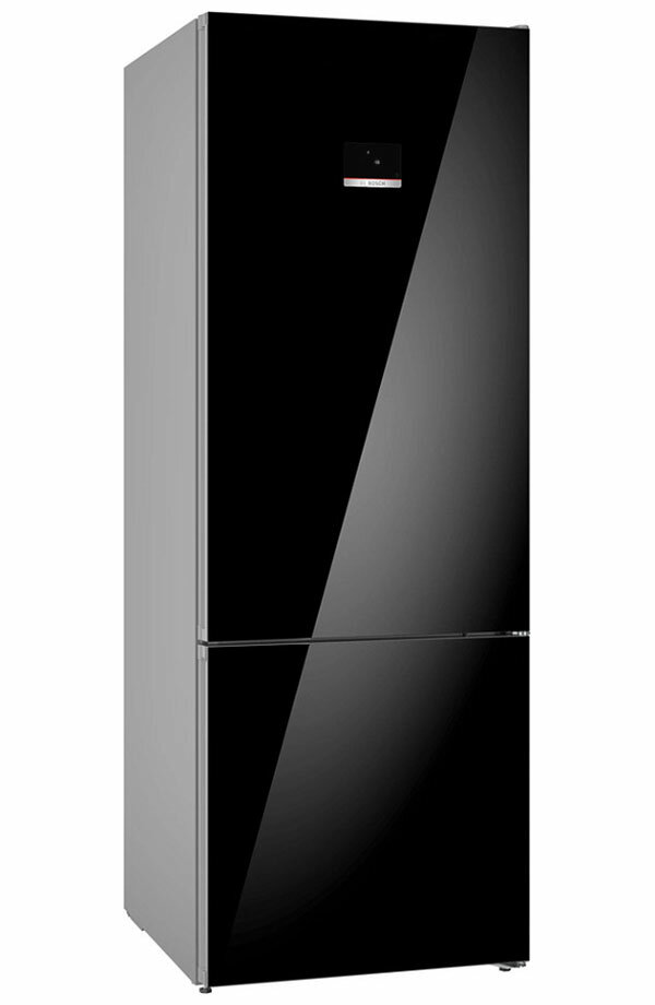 Двухкамерный холодильник Bosch KGN56LB31U No frost, черный