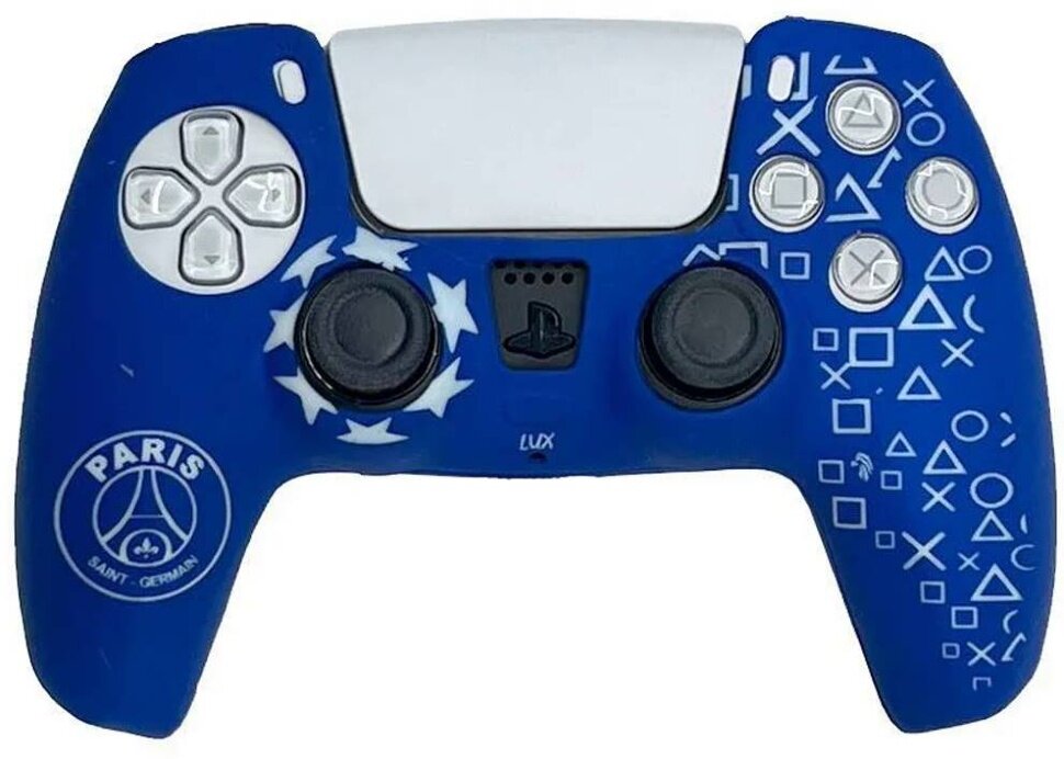 Силиконовый чехол для DualSense (PS5) FC Paris Saint-Germain