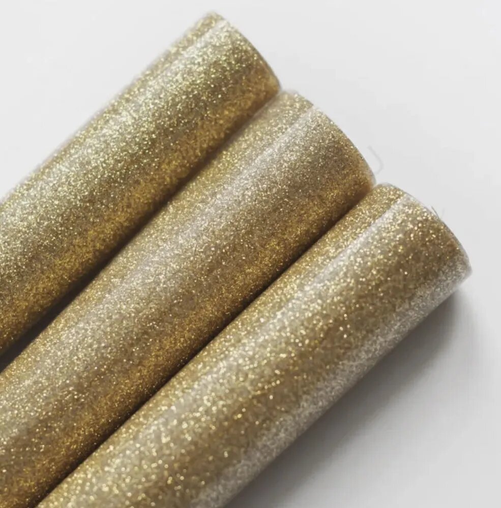 Термотрансферная плёнка глиттер, цвет VEGAS, с фактурным эффектом металлических искрящихся блёсток, размер 25х50см, продается в рулоне