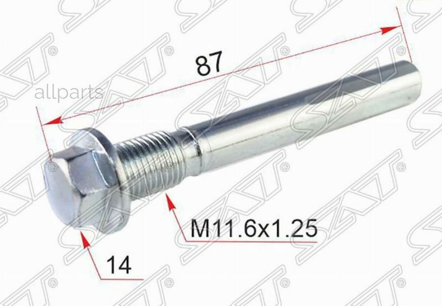 SAT ST-GJ6A-26-998 Направляющая суппорта RR MAZDA 6 GG