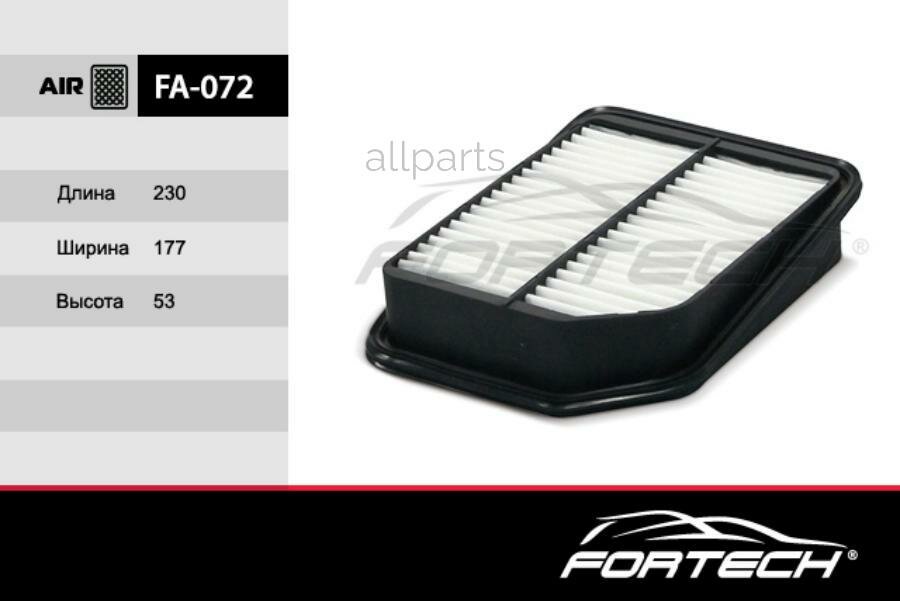 FORTECH FA072 Фильтр воздушный suzuki grand vitara 05-