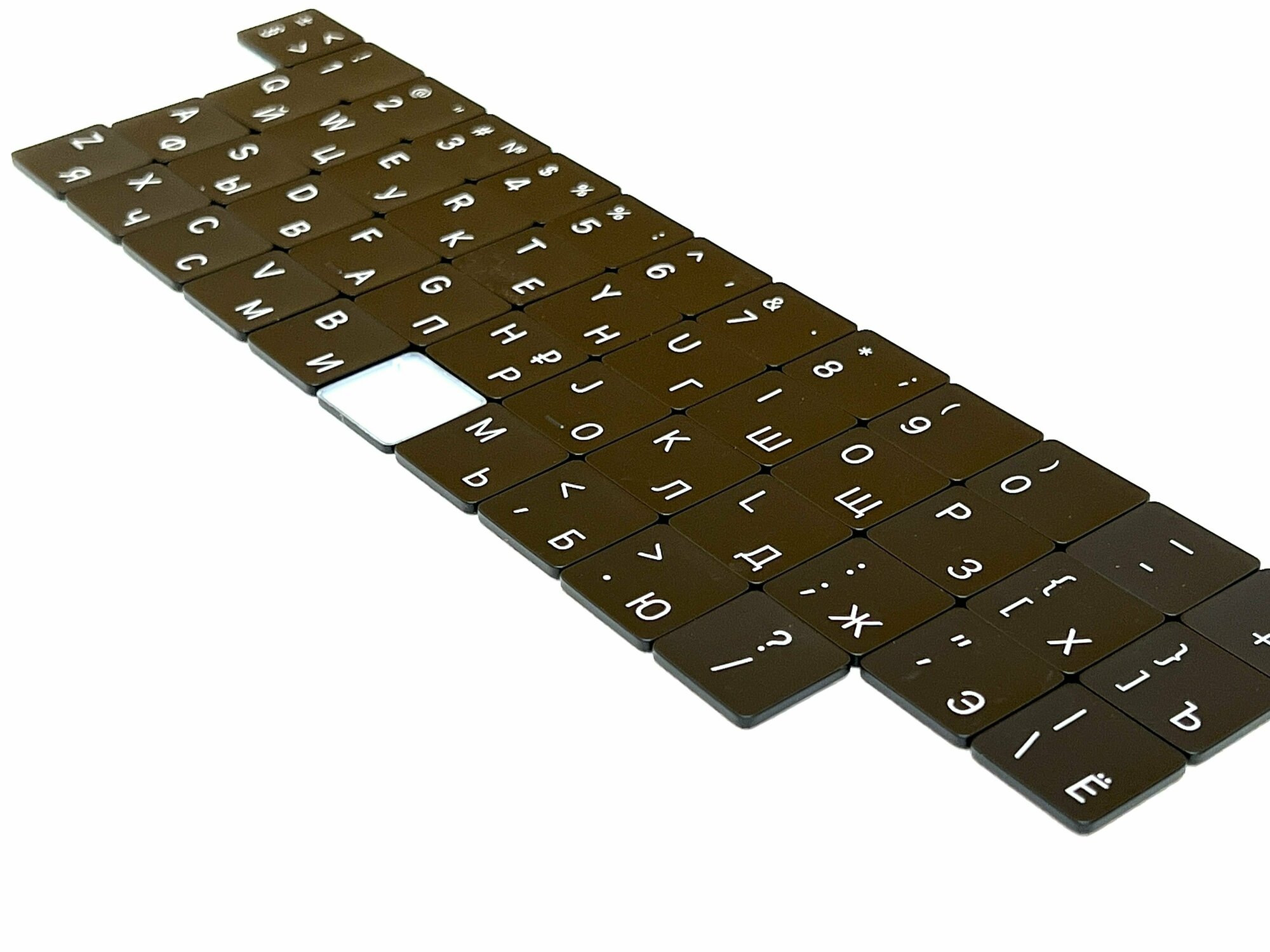 Набор клавиш для руссификации Keycap AZ для Macbook Air, Pro M1 M2 2019-2022