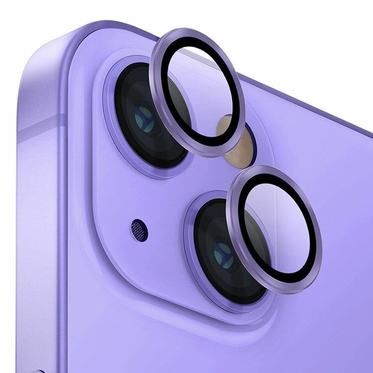 Защитное стекло на камеру Anank AR Lens Guard for iPhone 14/14 Plus (Purple)