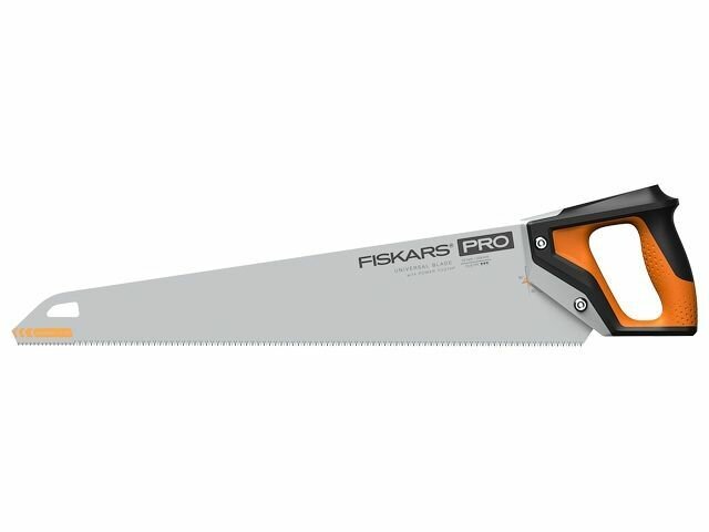 Ножовка по дереву PowerTooth 550мм 9 зубьев на дюйм FISKARS (1062917)
