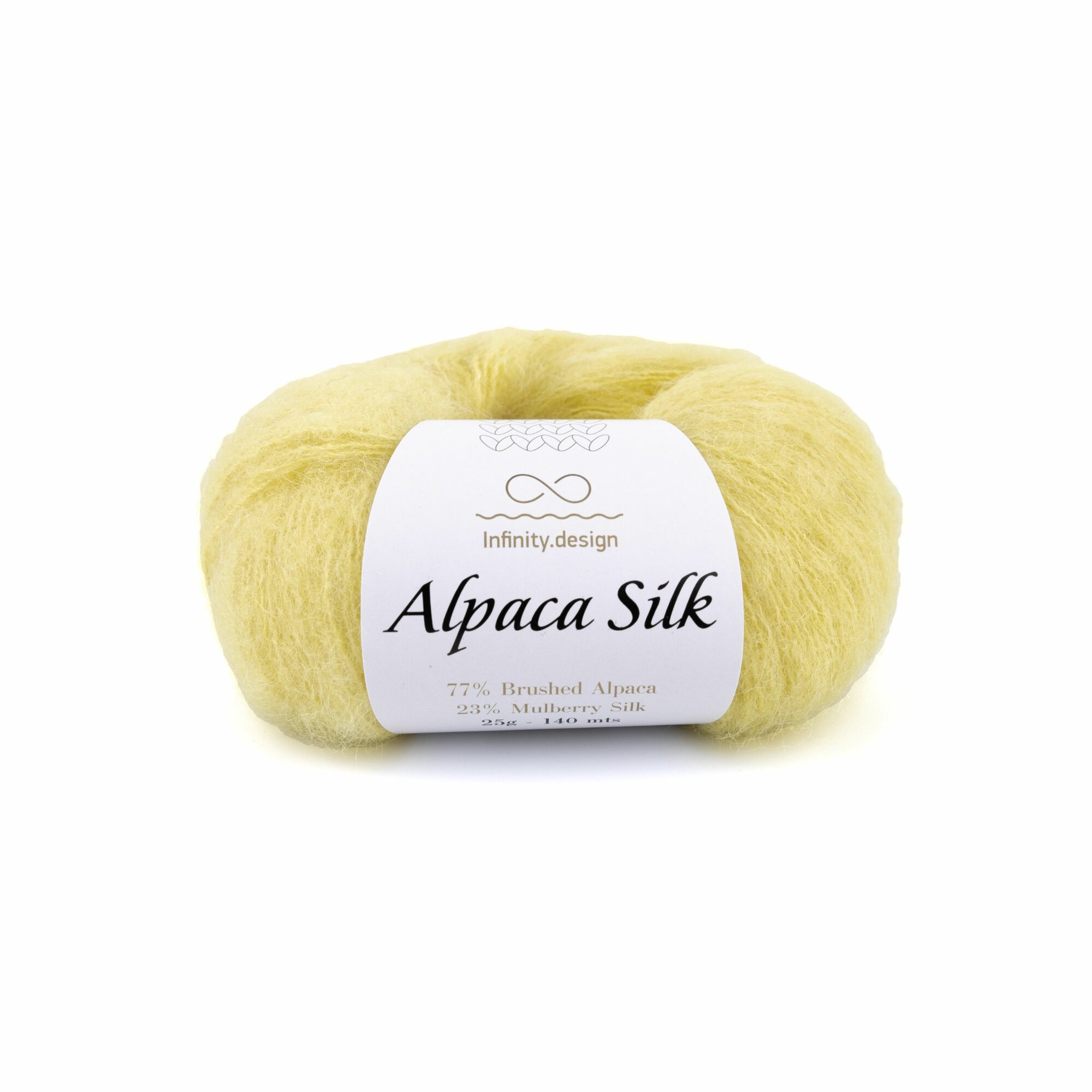 Пряжа INFINITY Alpaca Silk 2012 (1 моток), 77% альпака, 23% шелк, 25г, 140м