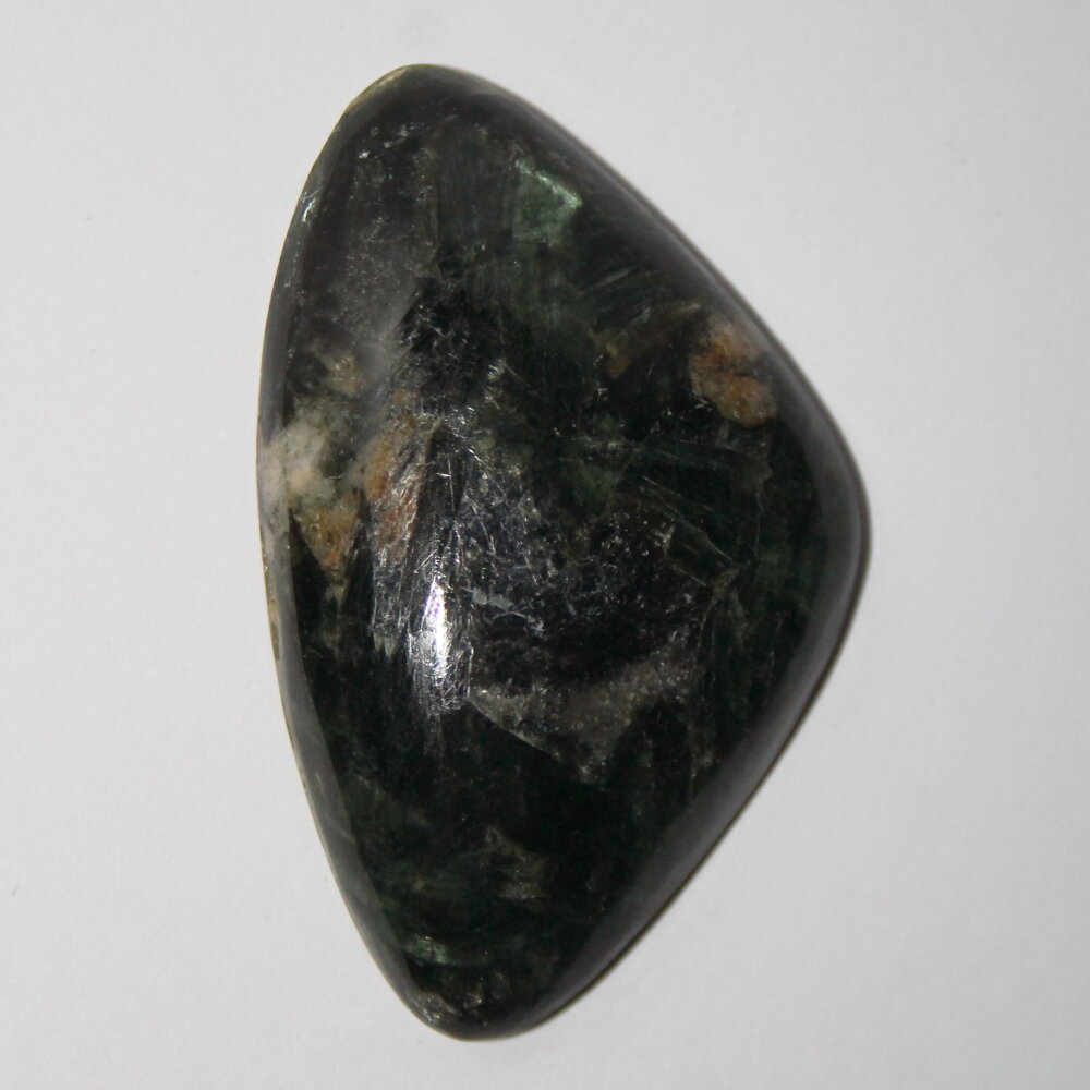 Флогопит кабошон, натуральный камень, 48х30х5 мм, "True Stones"