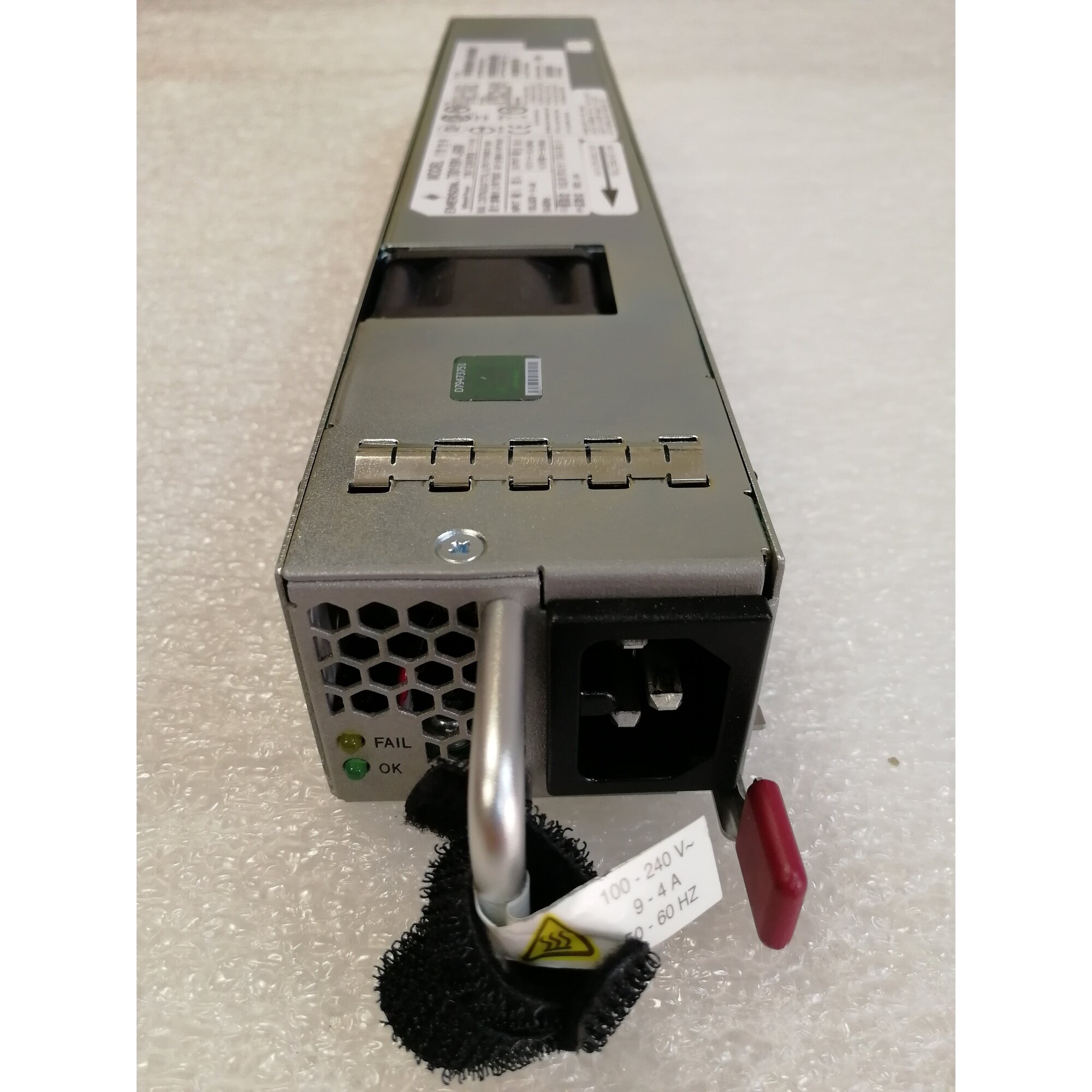 Блок питания Cisco C4KX-PWR-750AC-R Front-to-Back Cooling 750W AC PSU Catalyst 4500-X 341-0462-01 7001591-J500 серверный