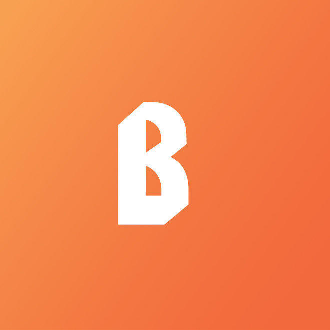 Буква В из акрила для вывесок 9 см / шрифт 2 белый