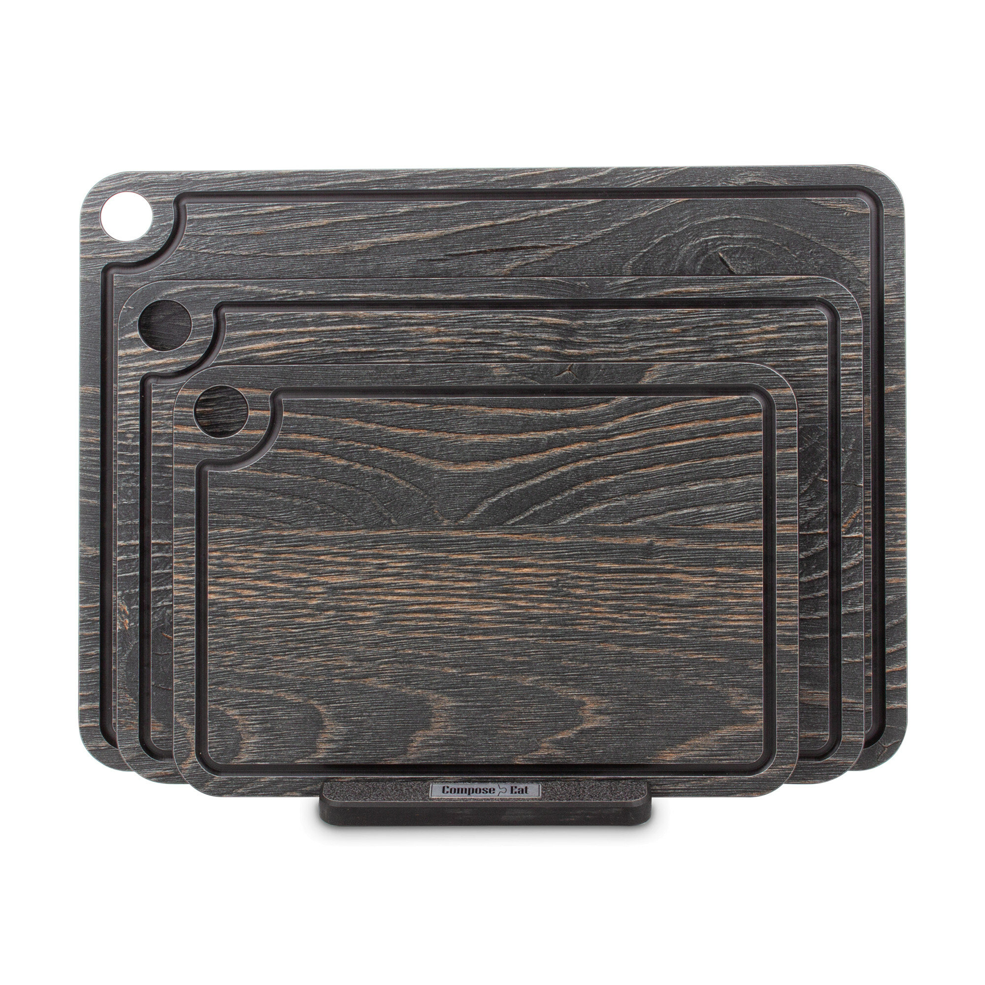 Набор разделочных досок COMPOSE EAT Elegance, дуб, подарочный, 3 доски