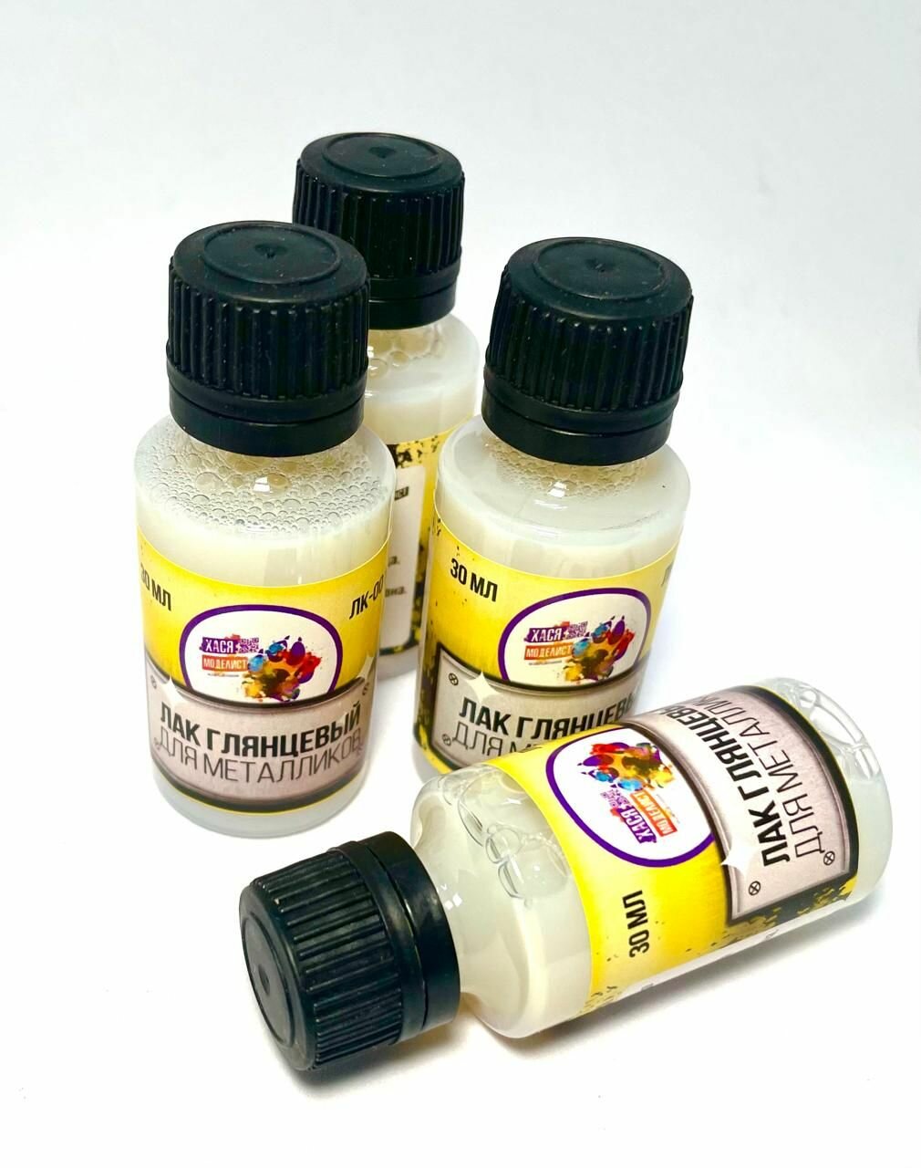 ЛК001 Лак глянцевый для металликов (аналог футуры), 30 мл