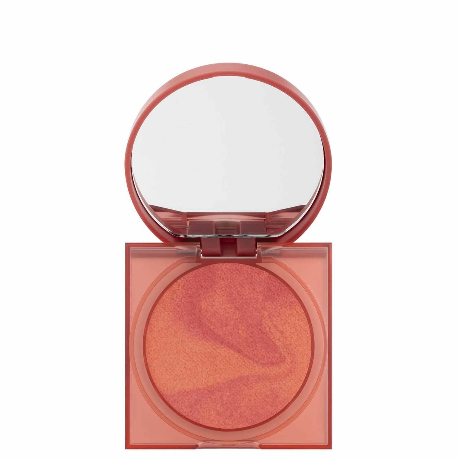 Мраморные румяна для лица HUDA BEAUTY GLOWISH cheeky vegan blush powder SASSY SAFFRON 2.5g