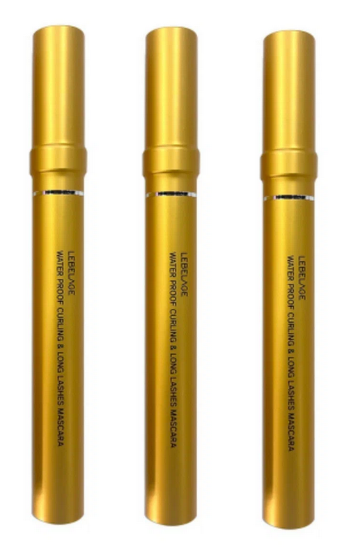 Водостойкая тушь Lebelage для завивки и удлинения ресниц / Water Proof Curling & Long Lashes Mascara, черный, 7 мл - 3 штуки