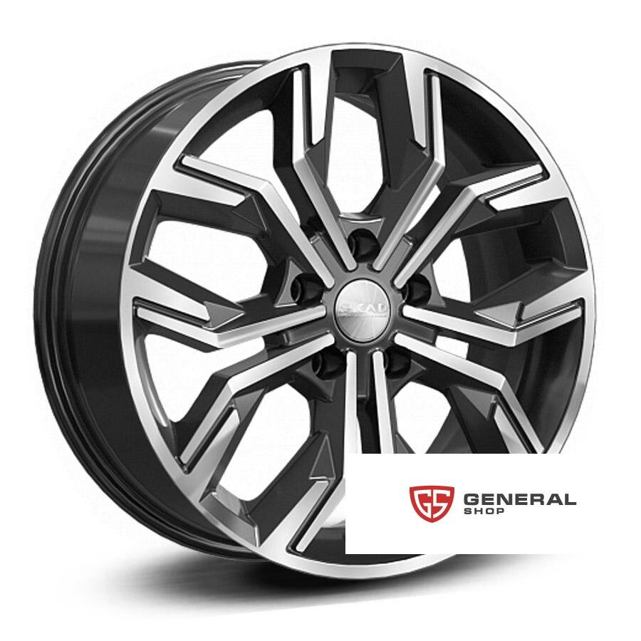 Скад Амиата 7x17 4x100 ET 43 Dia 60,1 (BFP)