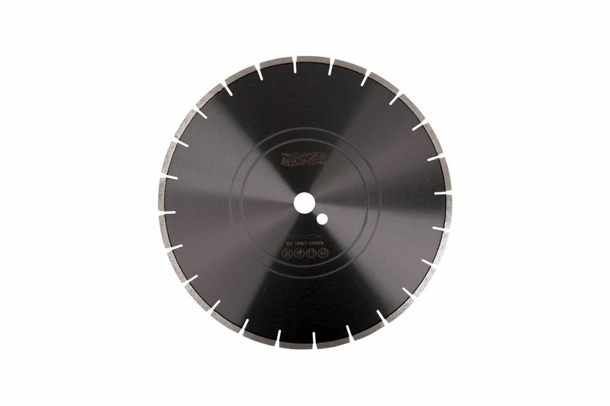 Диск алмазный сегментный по асфальту (400х25.4 мм) MESSER 01-12-400