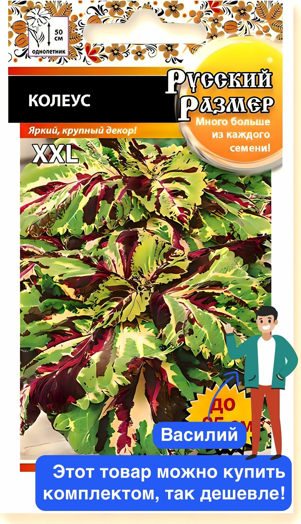 Цветы Колеус Русский размер