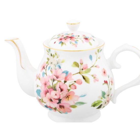 Чайник Elan Gallery "Яблоневый цвет на белом" 17*10*12 см 380 мл (420570 Elan)