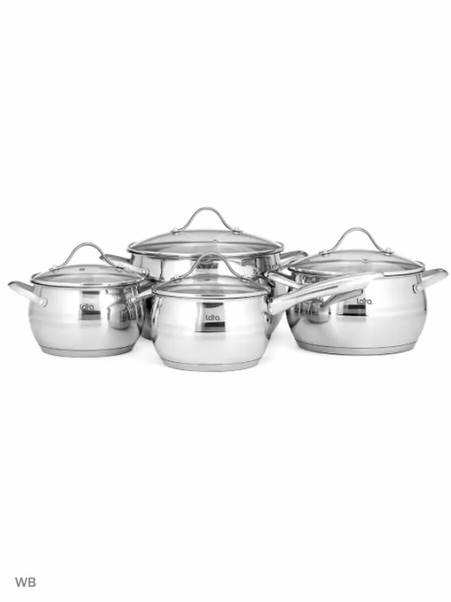 Набор кастрюль с крышками