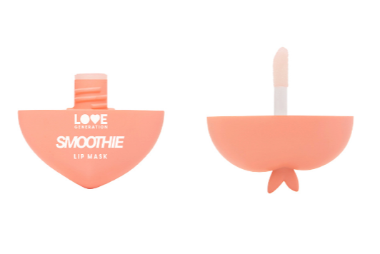Маска для губ Love Generation Smoothies, тон 01 прозрачно-розовый, 2 мл