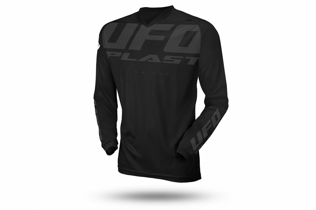 Мотоджерси UFO Plast MAIYUN JERSEY Black L мотоэкипировка эндуро