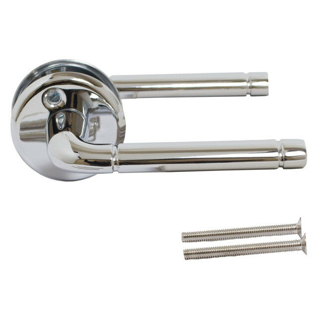 Ручка дверная аллюр 16/028 для финских дверей хромированная универсальная сборка