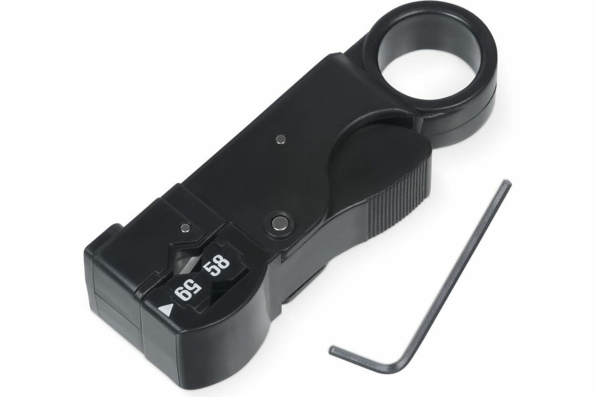 Cabeus Инструмент для зачистки коаксиального кабеля RG-58,59,62 HT-312B