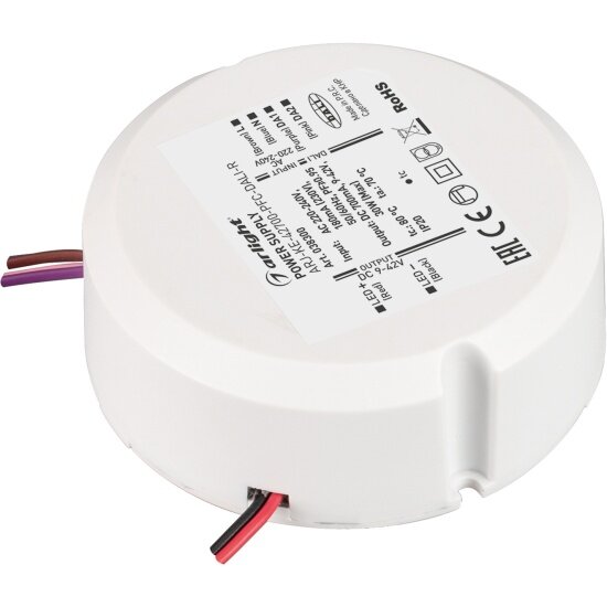 Блок питания Arlight ARJ-KE-42700-PFC-DALI-R (30W, 9-42V, 0.7A) (, IP20 Пластик, 3 года)