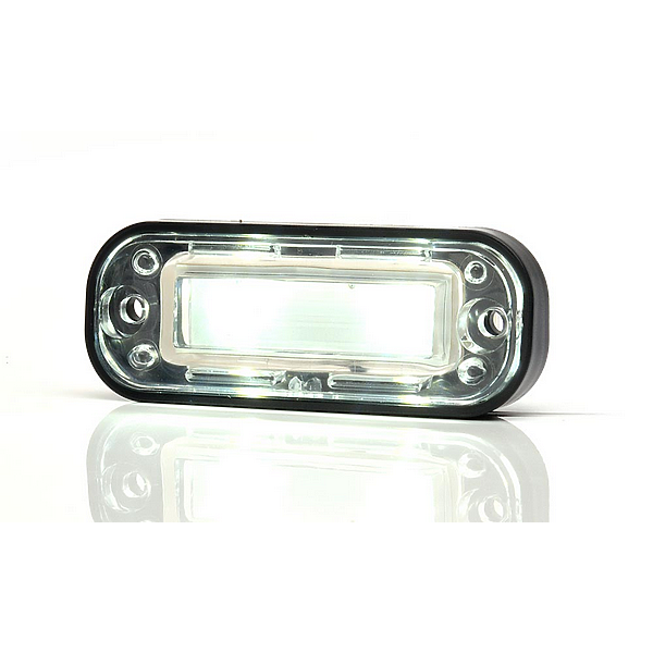 WAS 982 фонарь освещения номерного знака 12v-24v led провод 24cm\
