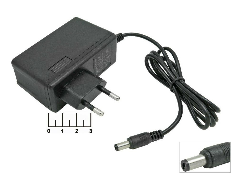 Блок питания 27.5V 0.6A LP-129 импульсный (5.5*2.5)