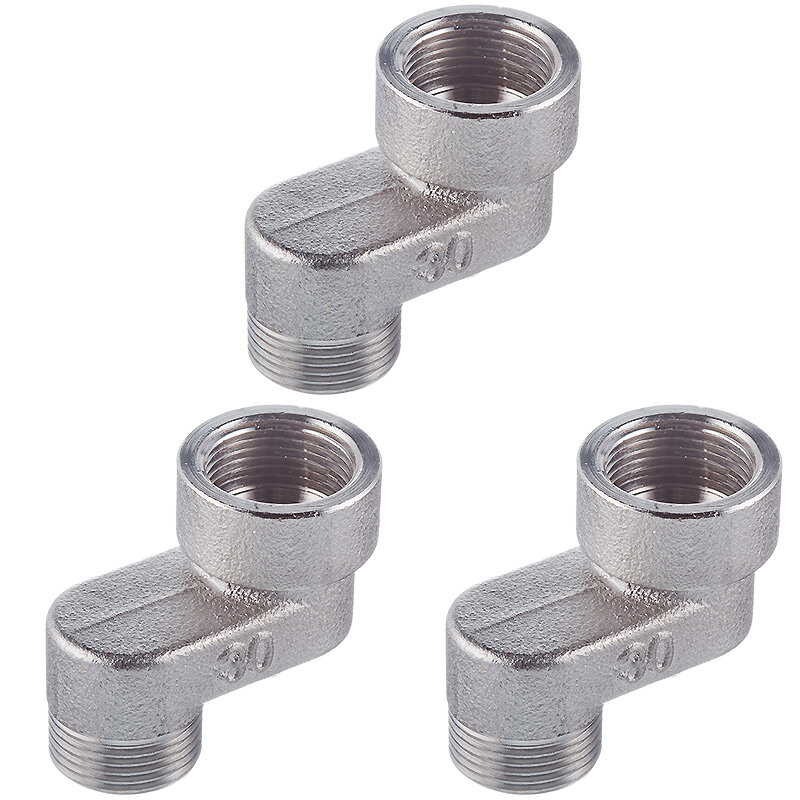 Эксцентрик 3/4 ВР(г) х 3/4 НР(ш) х 30 мм латунный (3 шт.)