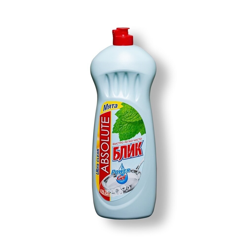 Средство для мытья посуды ABSOLUTE BLIK Мята, концентрат, 1000 мл (2875)