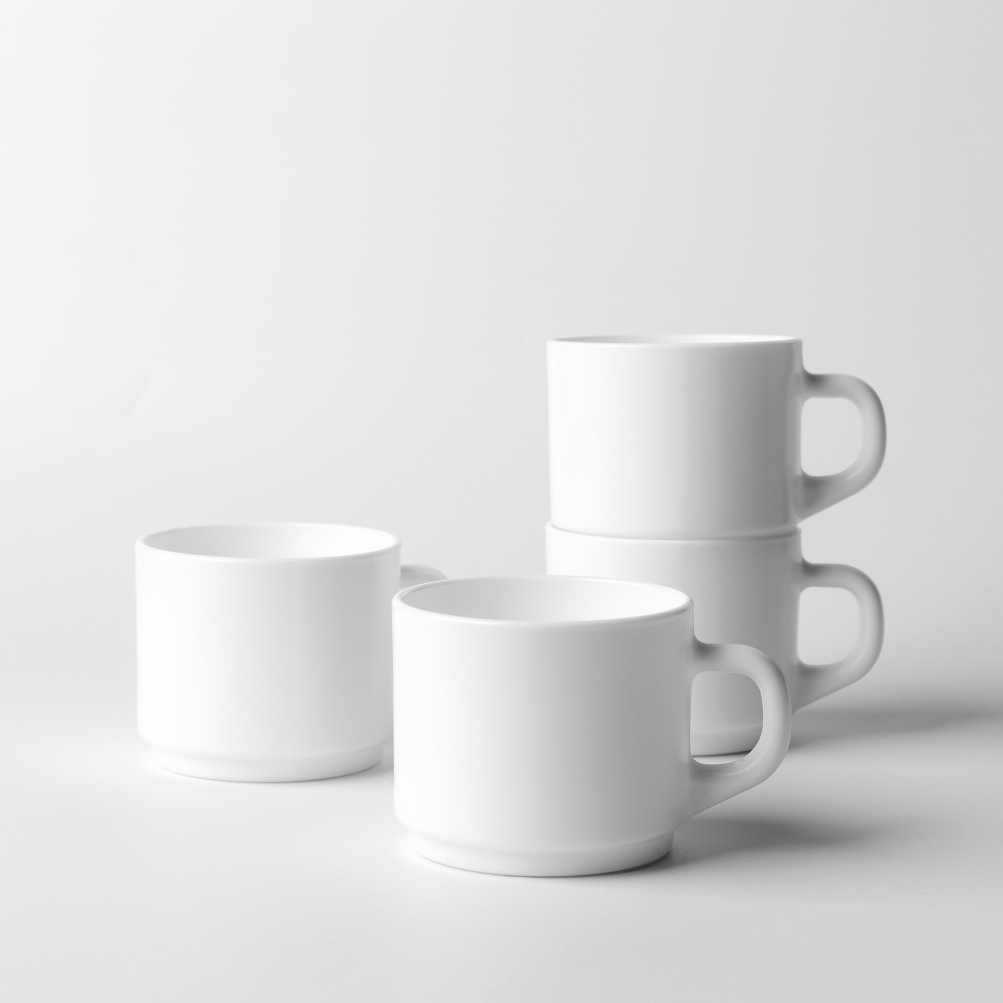 Набор чашек из опалового стекла, 220мл, 6 штук Arcoroc Everyday (Luminarc)