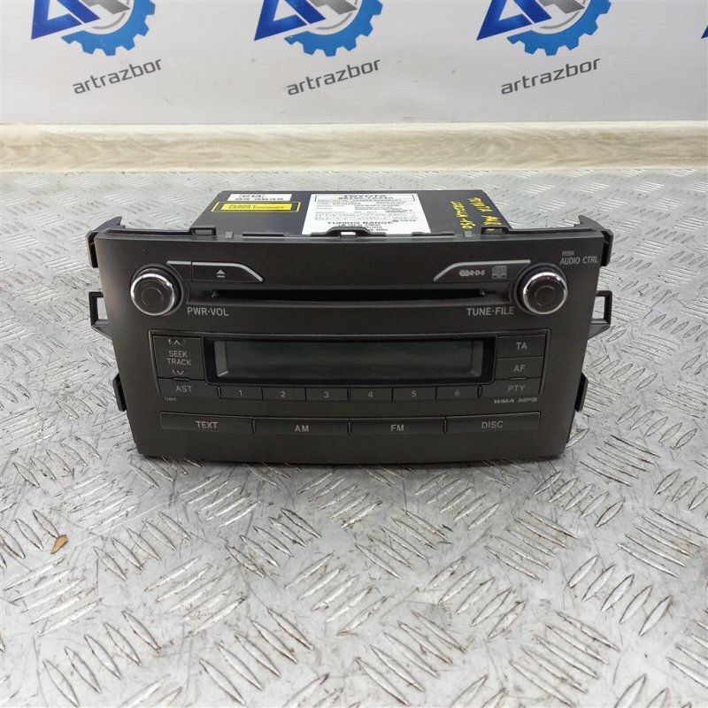 Б/У Магнитола Toyota Corolla 10 E140.E150 / Тойота Королла 150 E140.E150 1.6 1ZR 124Л.С 2008