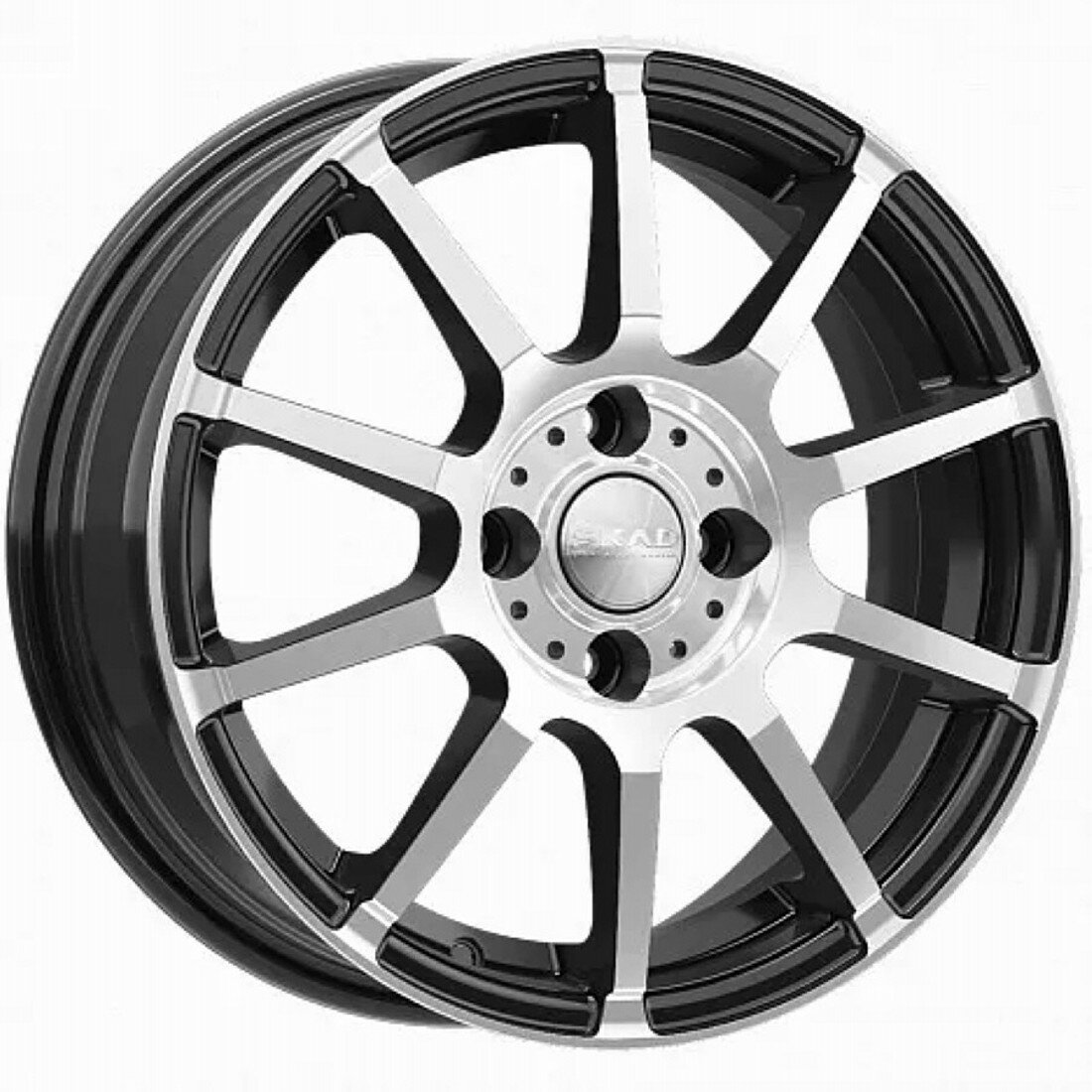 Колесный диск Скад Акита (КЛ285) 6x15 5x100 ET38 57,1 Алмаз