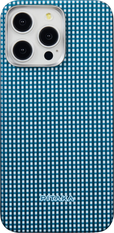 Чехол Slim Fit Magnetic MagEZ Case 5 Aramid Fiber Ice Sea для iPhone 15 Pro ледяное море KI1501BLUE