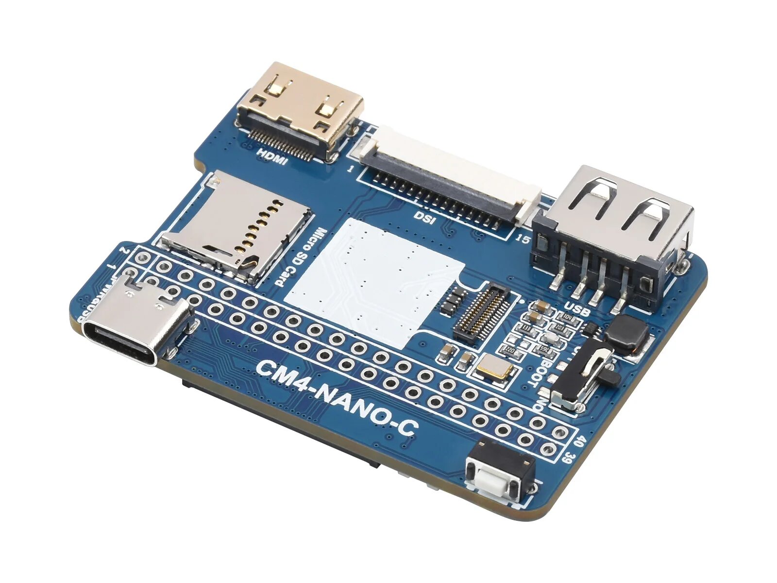 Waveshare CM4-NANO-C база для Raspberry Pi Compute Module 4 — фото 1