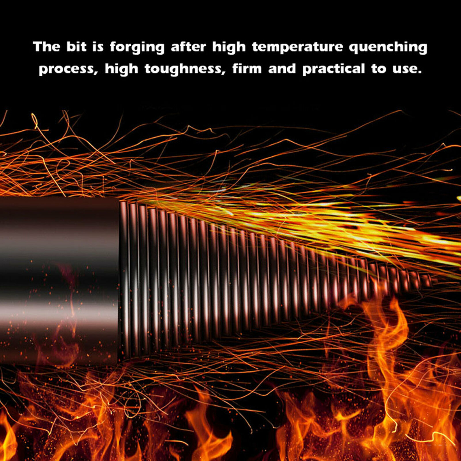 Сверло для рубки дров, инструмент для колки, конусные расщепители, бита для дрели.