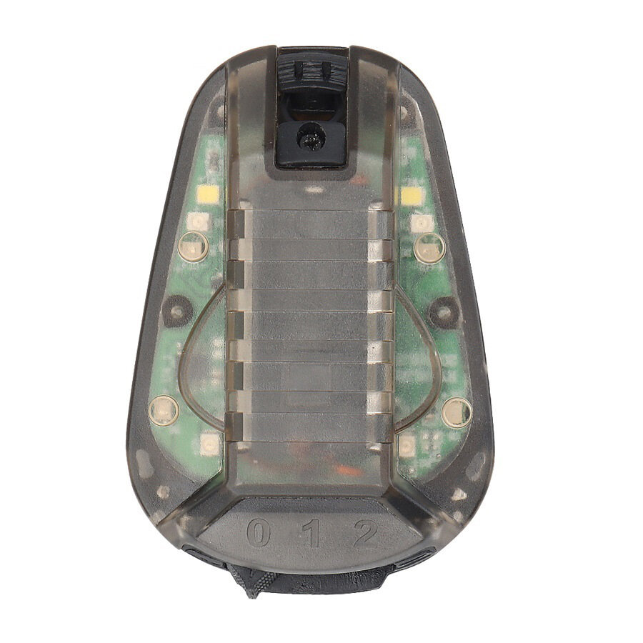 Фонарь-маячок для выживания на шлеме, проблесковый маячок на шлеме с волшебной лентой D.