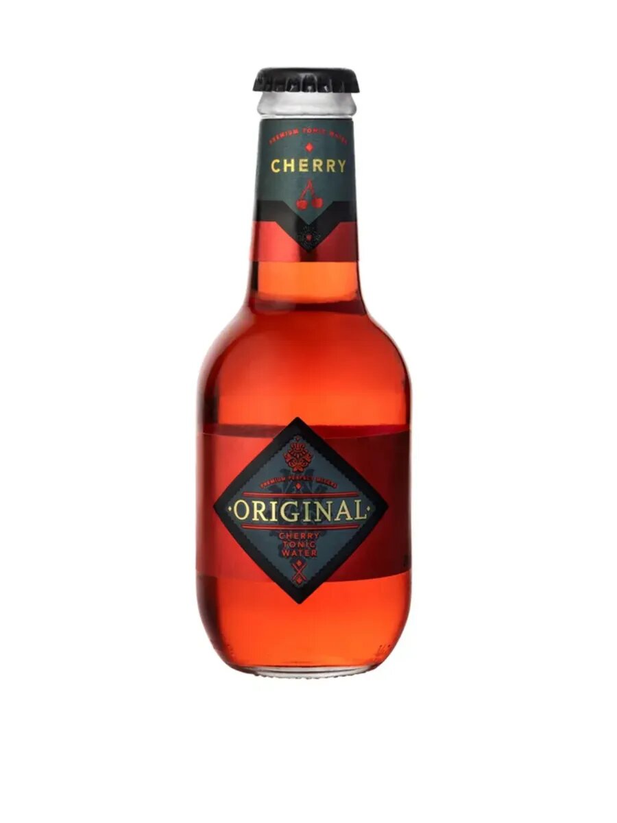 Напиток ORIGINAL "Cherry Tonic Water", тоник, сильногазированный, 0.20 л, 6шт