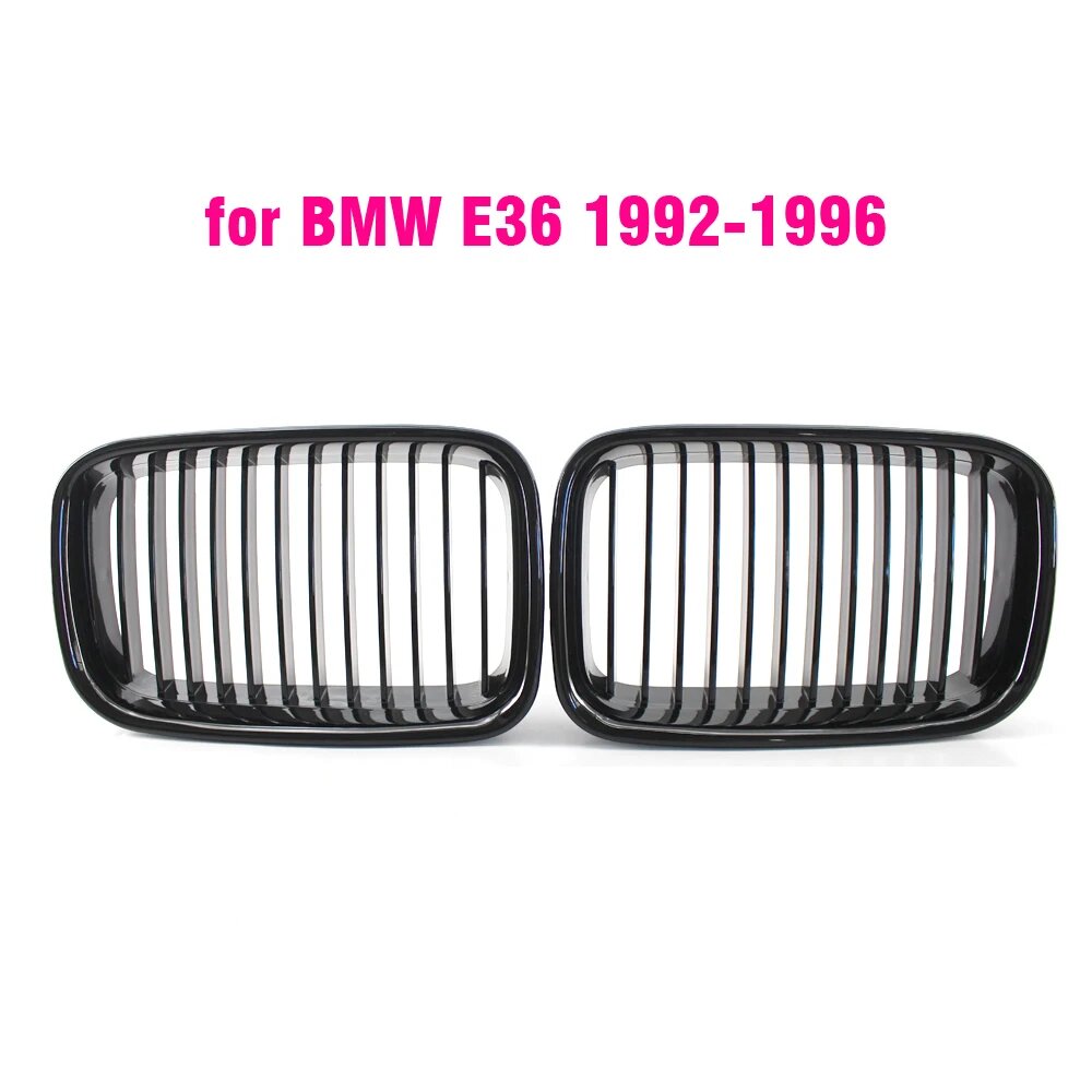 Решетка радиатора Gloss Black для BMW E36 1992-1996